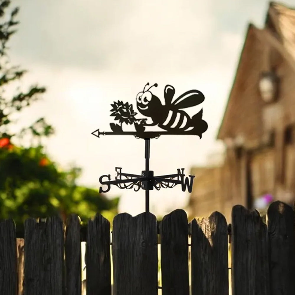 Bee Stainless Steel Weathervane – Bohometalart.com