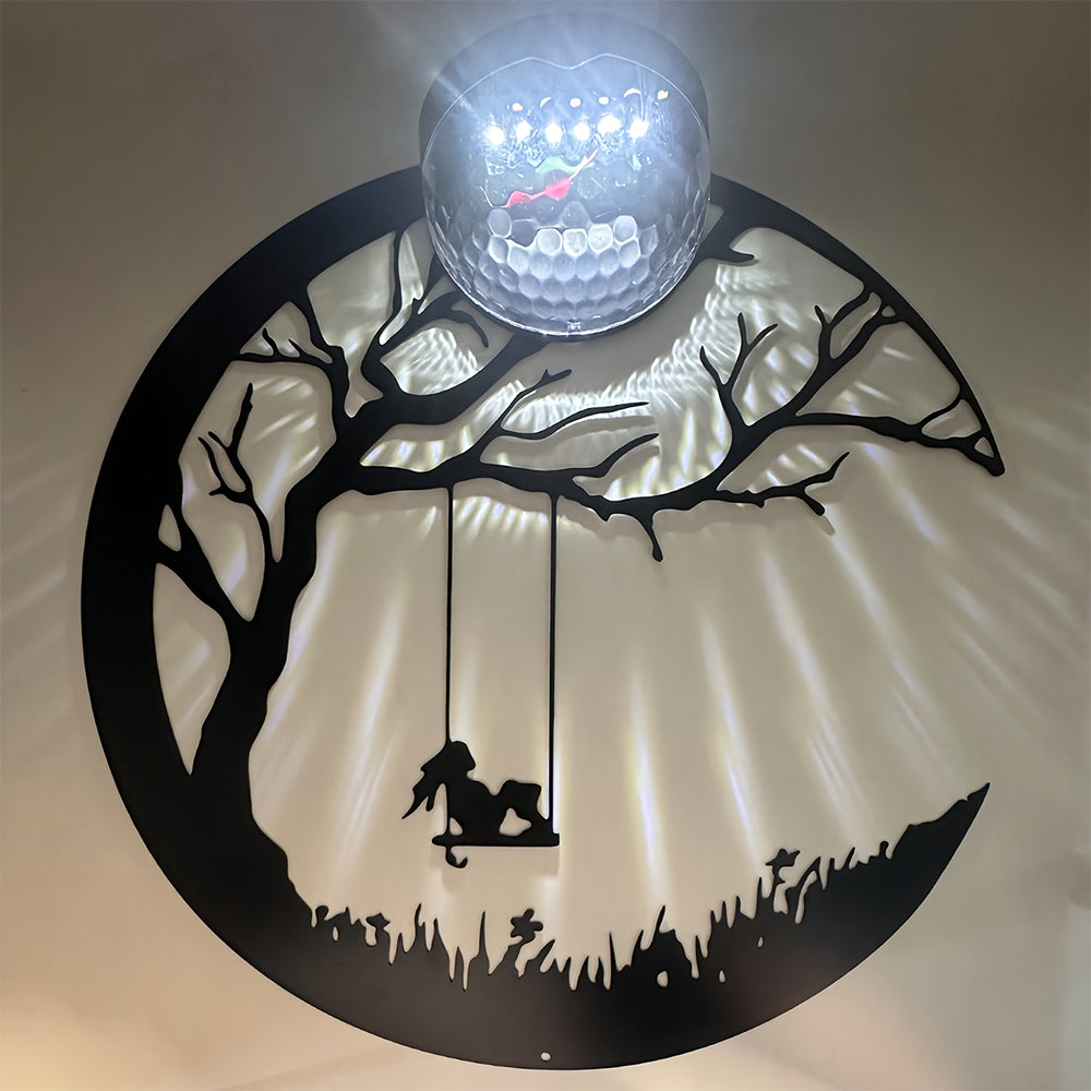 Metal Wall Art With Solar Light Solar Wall Plaques – Bohometalart.com