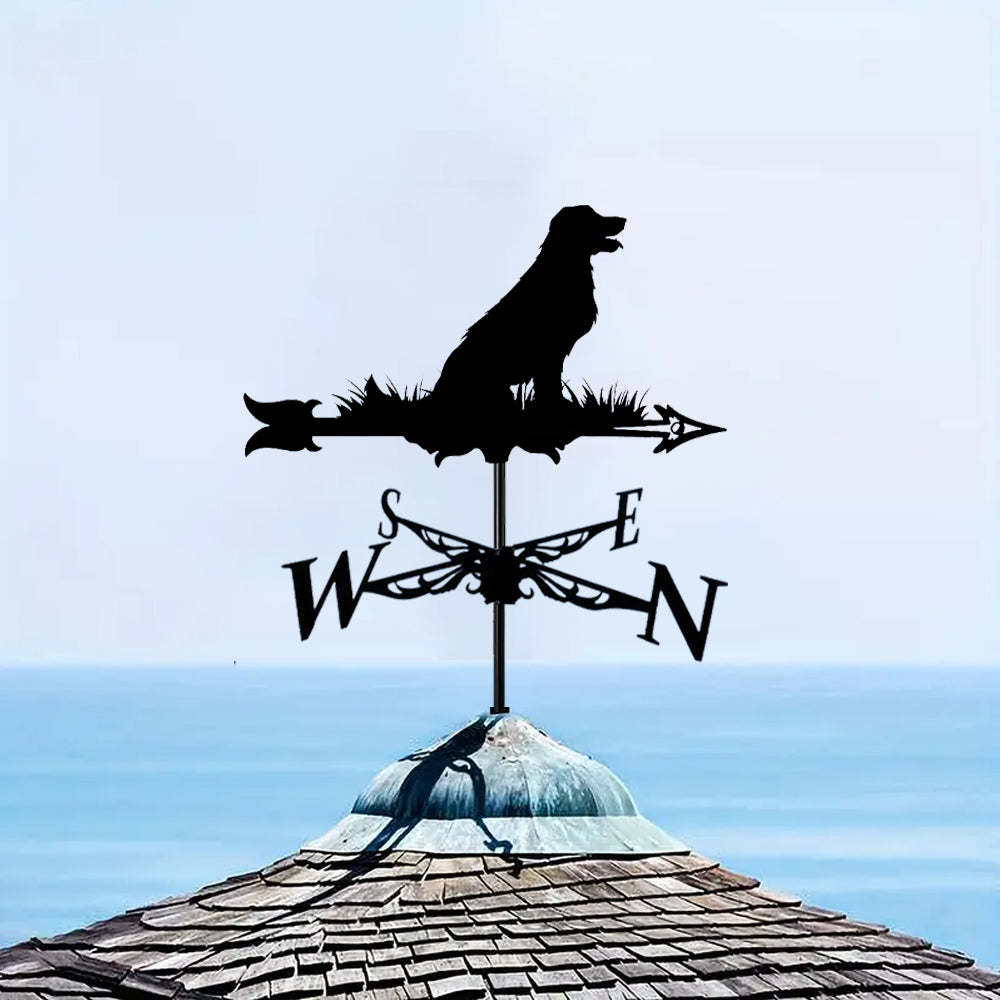 Boxer Dog Stainless Steel Weathervane – Bohometalart.com