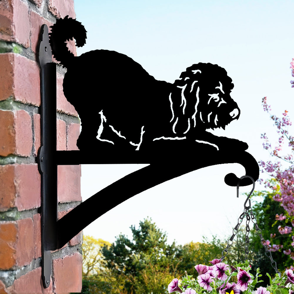 Cockapoo Metal Hanging Bracket Plant Stand – Bohometalart.com