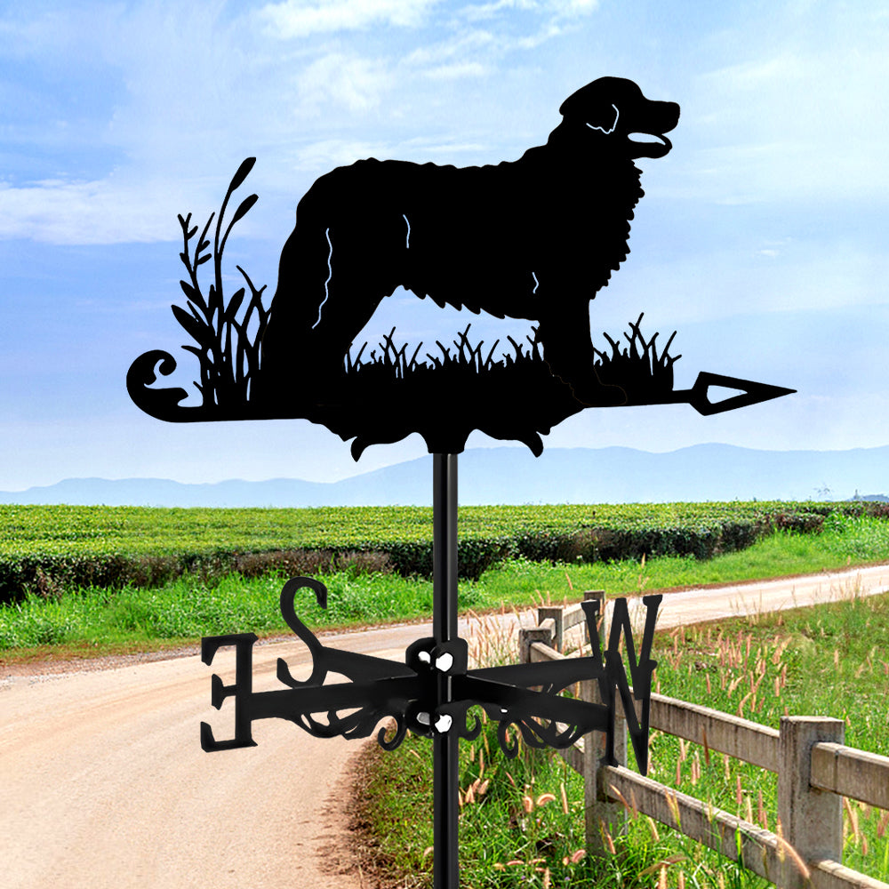 Bernese Mountain Dog Stainless Steel Weathervane – Bohometalart.com
