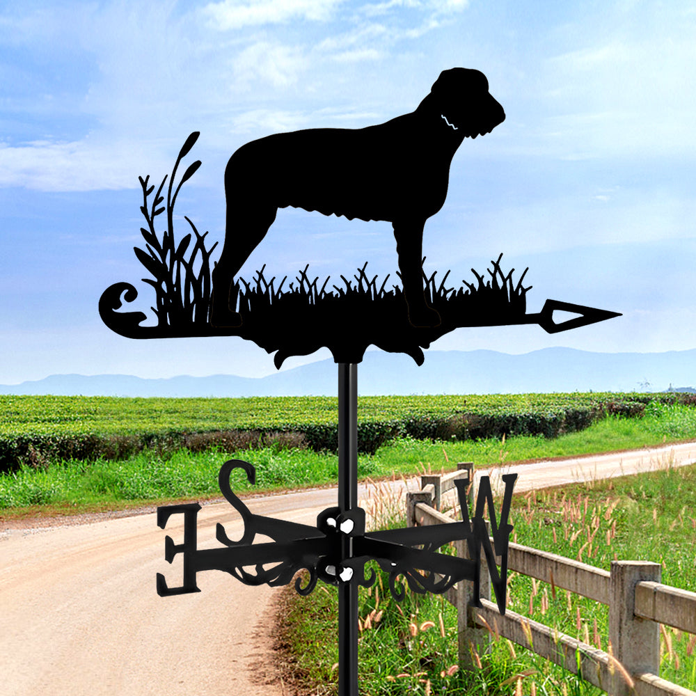 Irish Wolfhound Stainless Steel Weathervane – Bohometalart.com