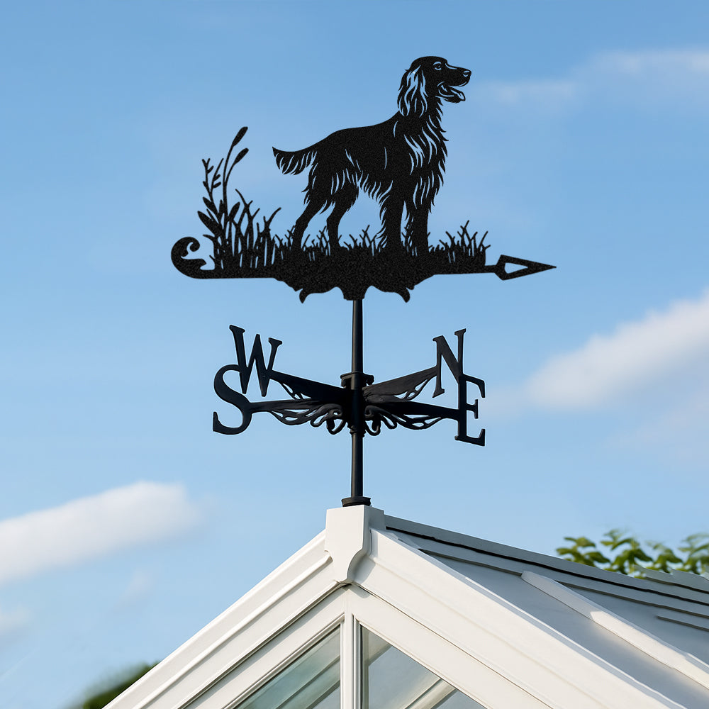 Irish Setter Stainless Steel Weathervane – Bohometalart.com